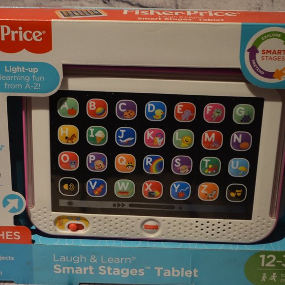 Fisher-Price | Toys | Fisherprice Laugh Learn Smart Stages Tablet Pink ...